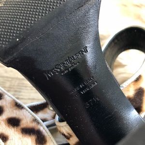 Yves Saint Laurent | Shoes | Ysl Leopard Print Shoes | Poshmark